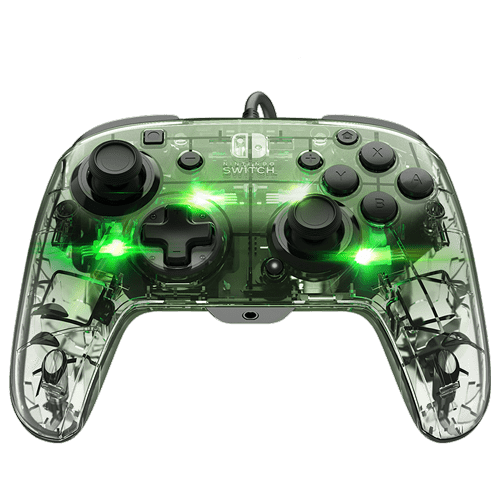 PDP Nintendo Switch Deluxe Wired Pro Controller Afterglow + Audio | Gigatron