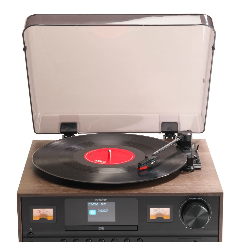 DENVER MRD-52DW Darkwood Gramofon | Gigatron