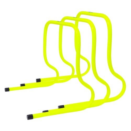 GORILLA SPORTS Set od tri žute prepone 40 cm | Gigatron