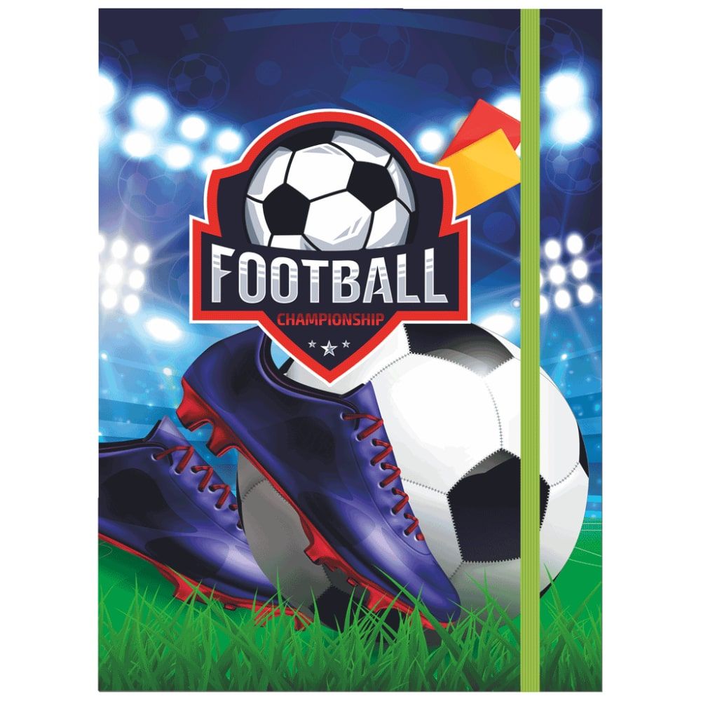OPTIMUM Football 3D Box A4 Fascikla sa gumom | Gigatron