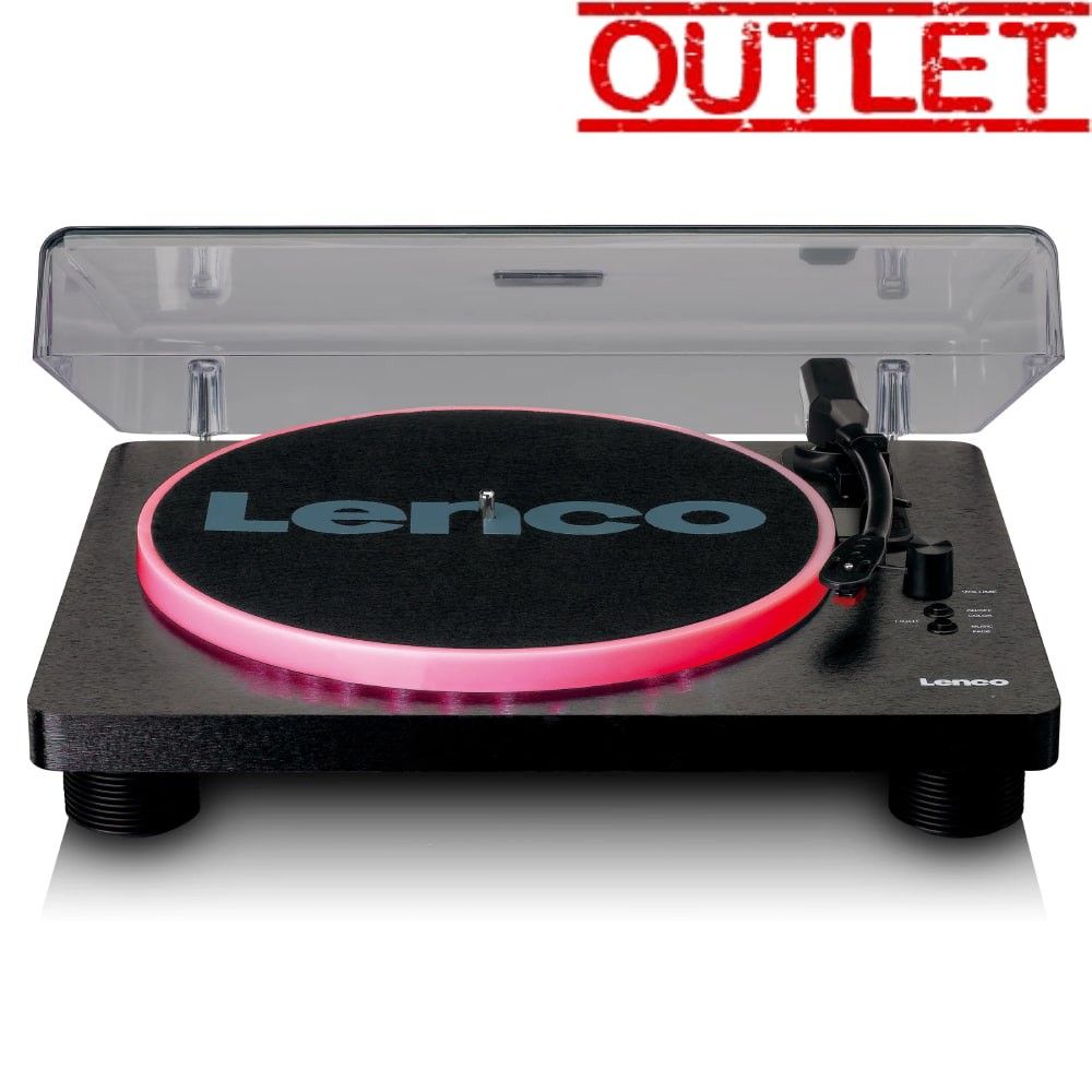 LENCO LS-50LEDBK Gramofon OUTLET | Gigatron