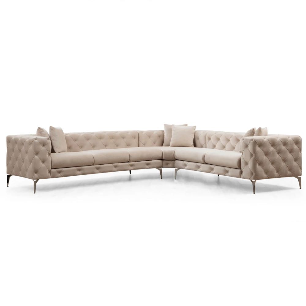 ASIR GROUP Como Right Ecru Ugaona garnitura | Gigatron