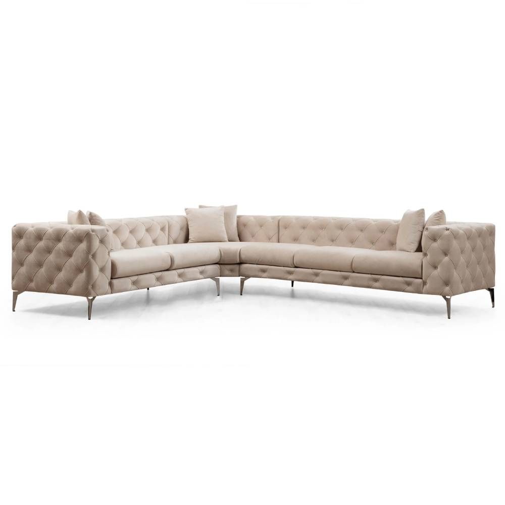 ASIR GROUP Como Left Ecru Ugaona garnitura | Gigatron