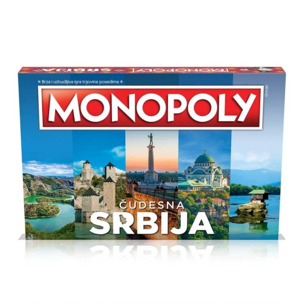 HASBRO Monopoly - Čudesna Srbija Društvena igra | Gigatron